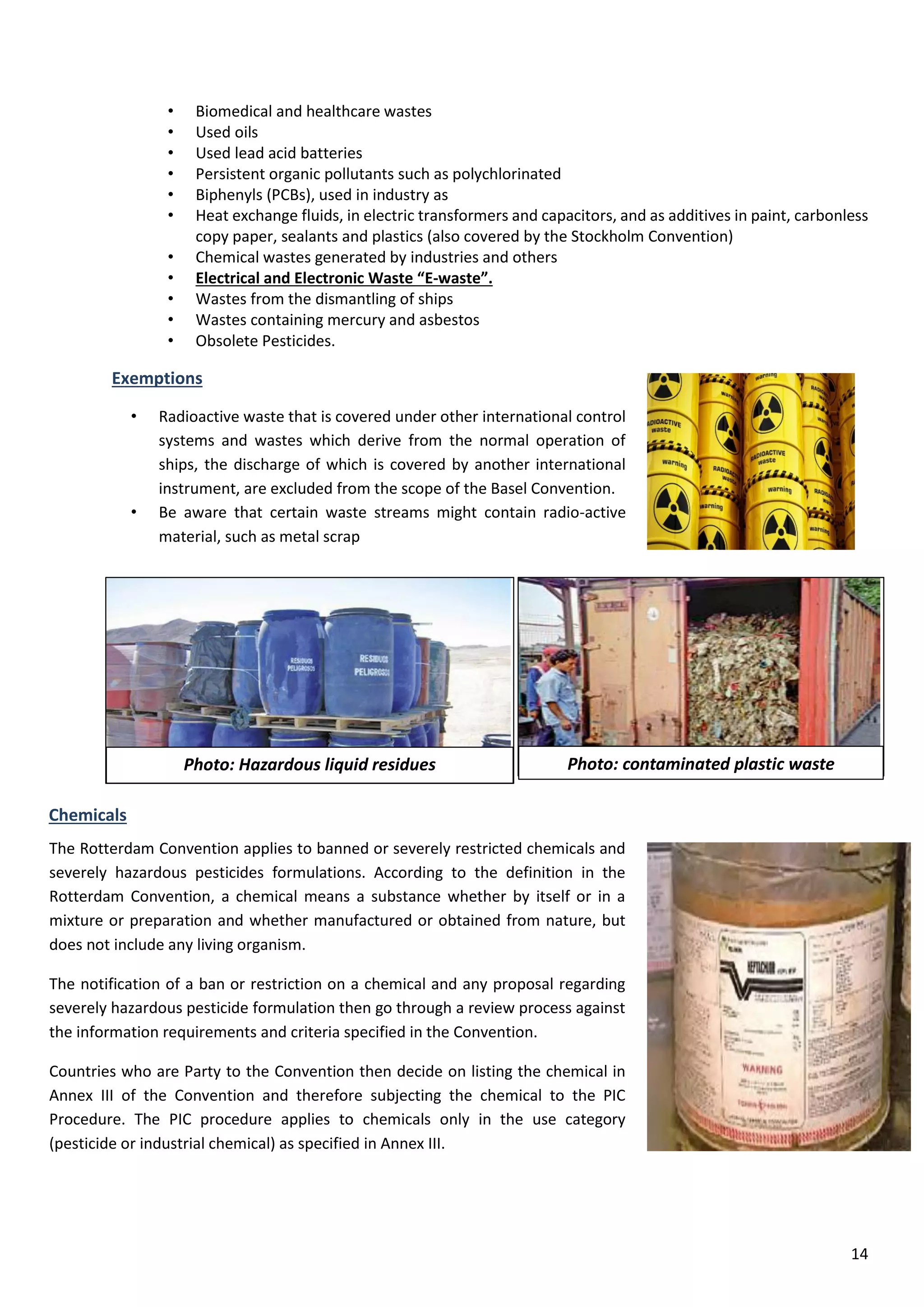 Guide Book “Hazardous chemicals and waste with special focus on ...