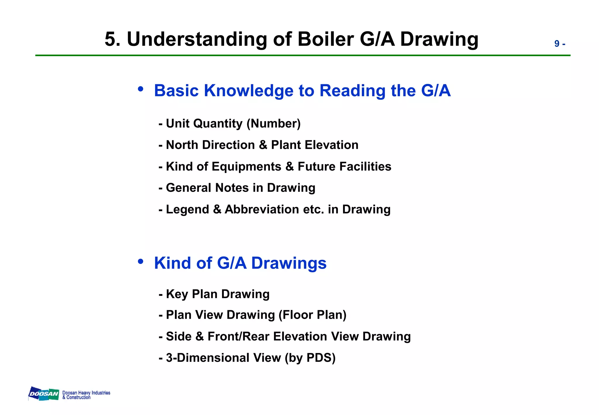Training manual boiler general arrangement_mongduong ii | PDF