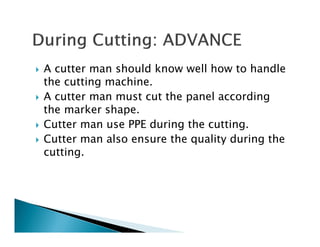 Training manual cutting section . | PDF