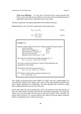 Training manual for engineers on solar pv system | PDF
