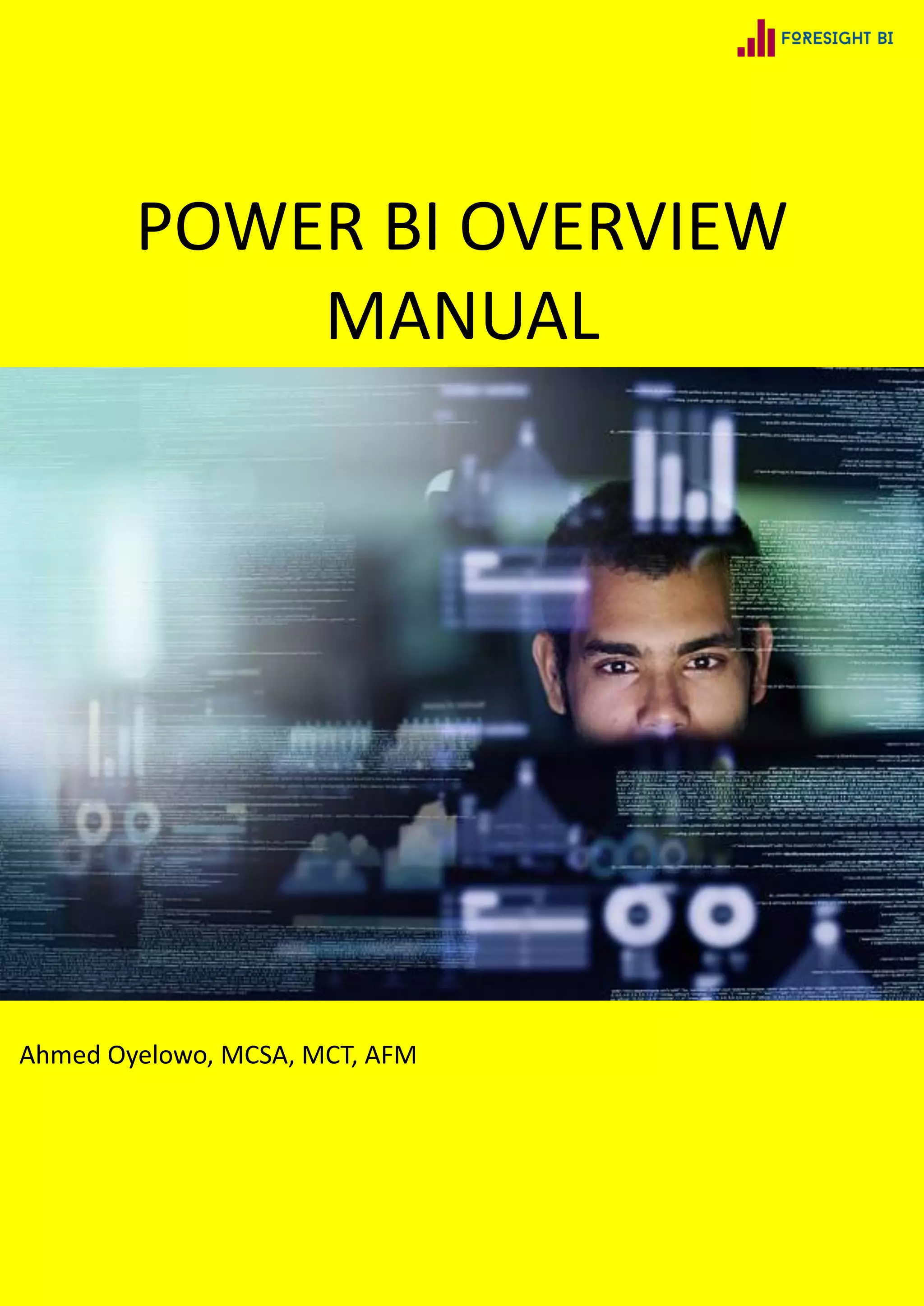 Power BI Overview Manual | PDF | Computing | Technology & Computing