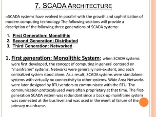 Training manual on scada | PPTX