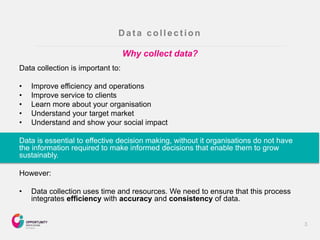Training material data collection | PPT