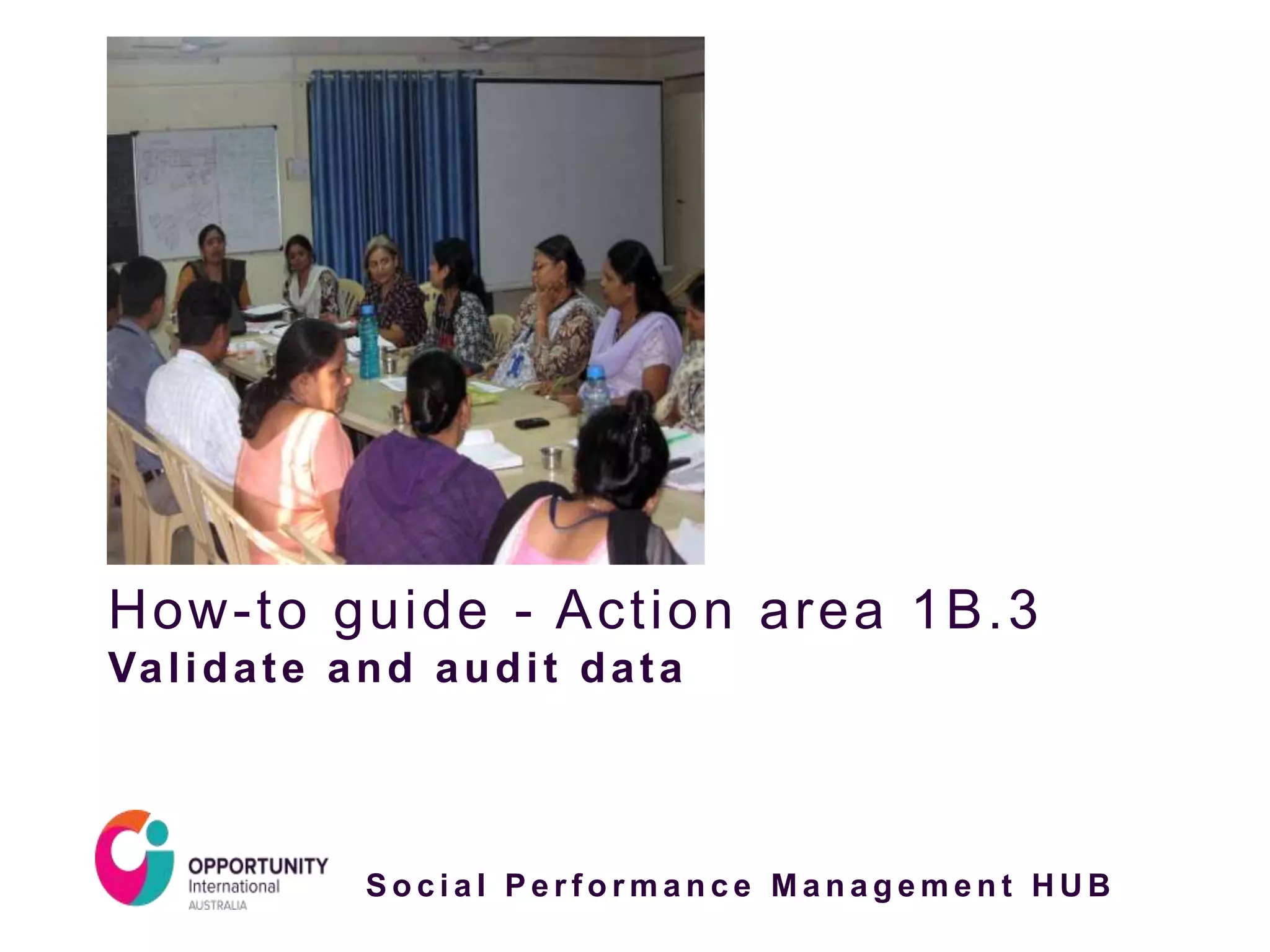 Validate and Audit Data for Quality Analysis and Decision Making | PPT