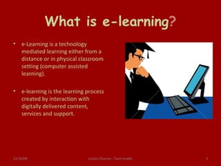 E Learning Objectives | PPT