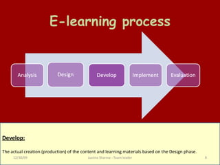 E Learning Objectives | PPT