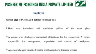 POSH (Prevention of Sexual Harassment) Training – Awareness and ...