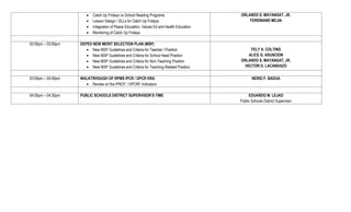 TRAINING MATRIX FOR MIDYEAR INSERVICE TRAINING FOR TEACHERS.docx