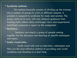 Training methodology methods of training.pptx