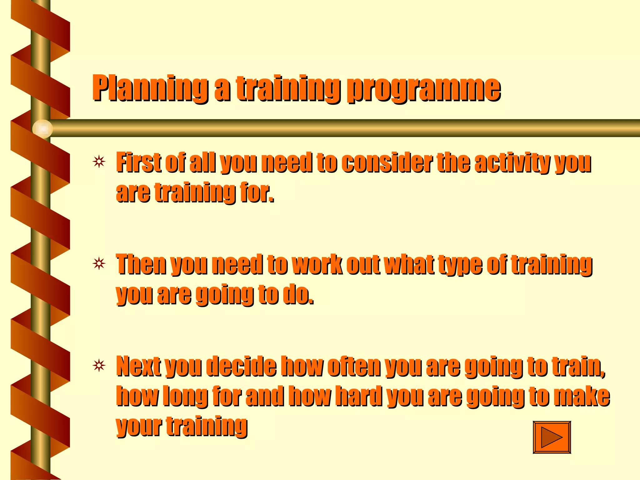 Training methods | PPT | Fitness and Exercise | Healthy Living
