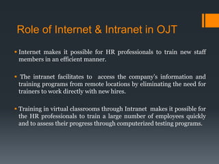 Training methods | PPTX