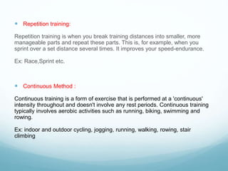 Training methods | PPTX