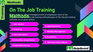 Training Methods | PPTX