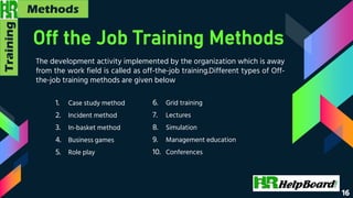 Training Methods | PPTX