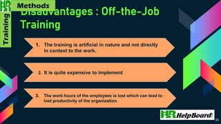 Training Methods | PPTX