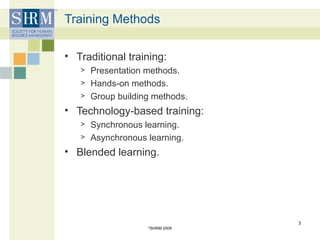 Training Methods Experiential Learning & Technology.ppt