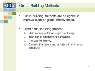 Training Methods Experiential Learning & Technology.ppt