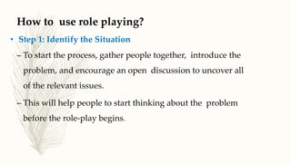 Role Playing Training