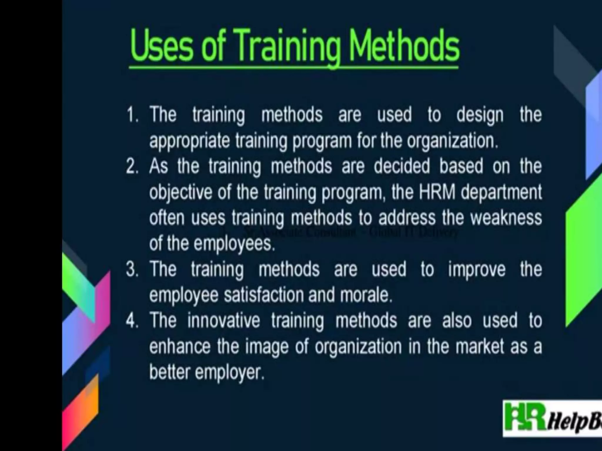 Training Methods | PPTX