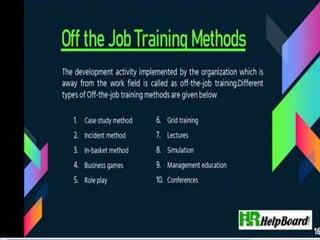Training Methods | PPTX