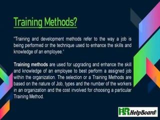 Training Methods | PPTX