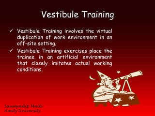 Training methods | PPTX | Human Resources | Business