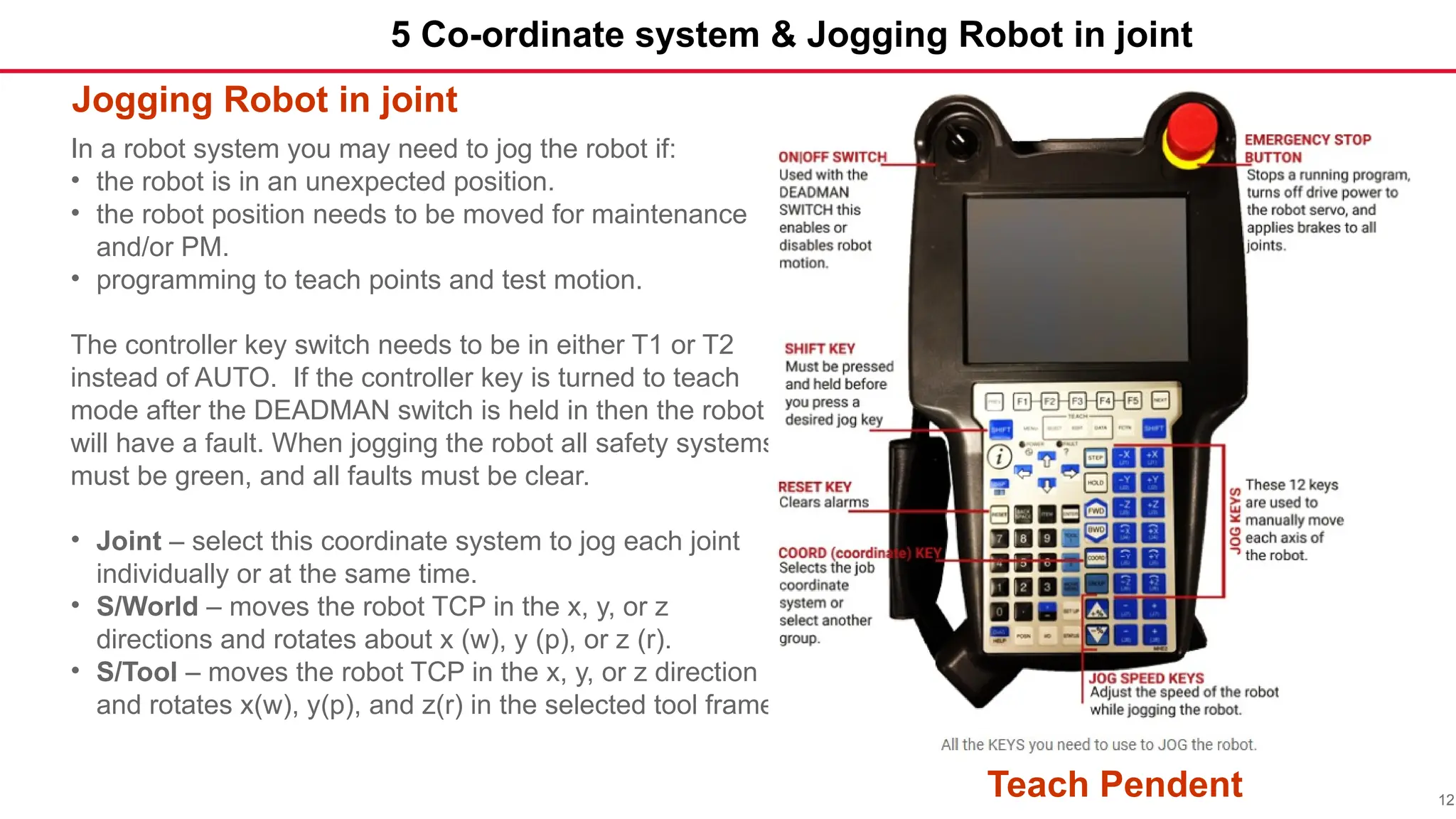 Training module - Industrial Robots. Different Robots used in ...