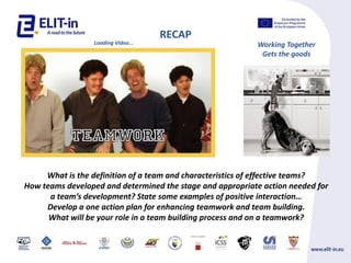 Training module - Teamwor for teambuilding of employees.pdf