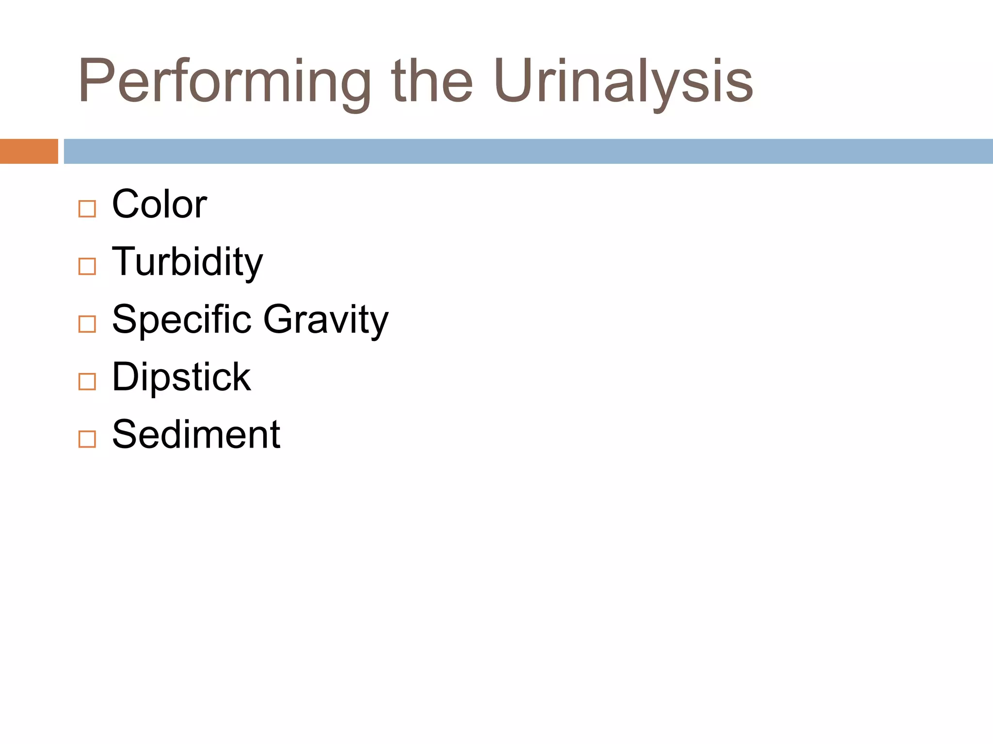 Training module III - Urinalysis | PPT