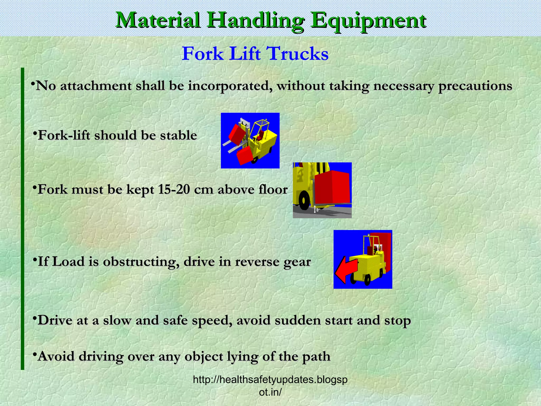 Safe Material Handling | PPT