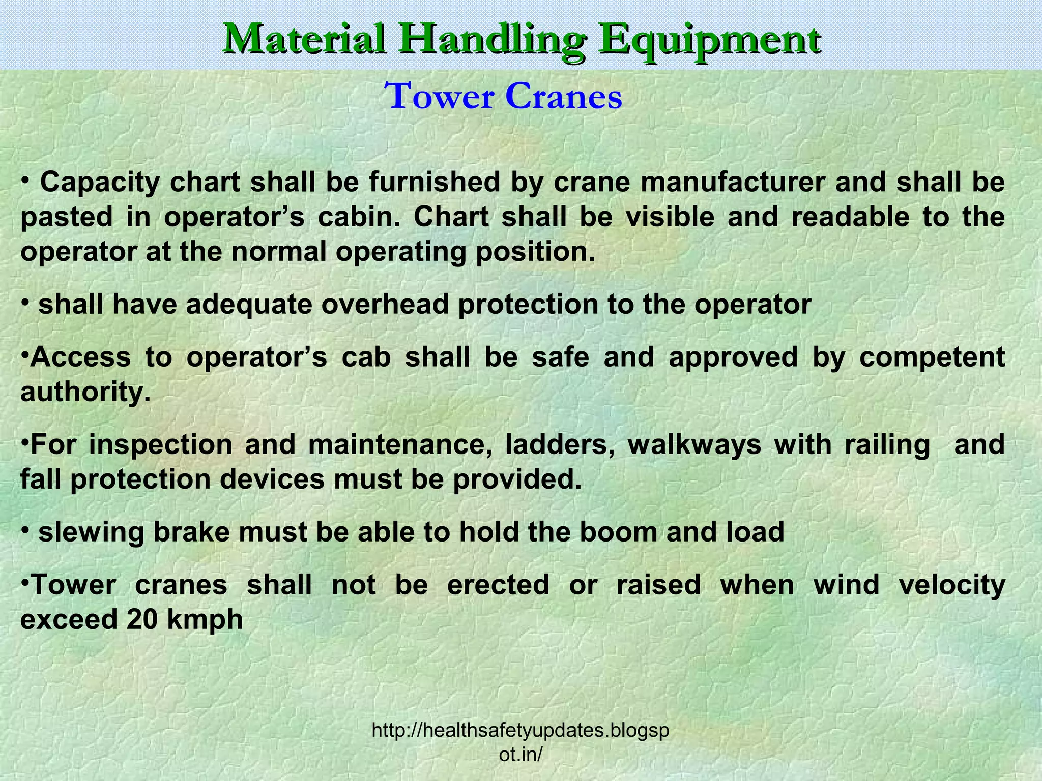 Safe Material Handling | PPT