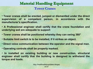 Safe Material Handling | PPT