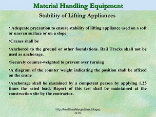 Safe Material Handling | PPT
