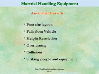 Safe Material Handling | PPT