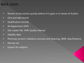 Training module on facing audits | PPTX