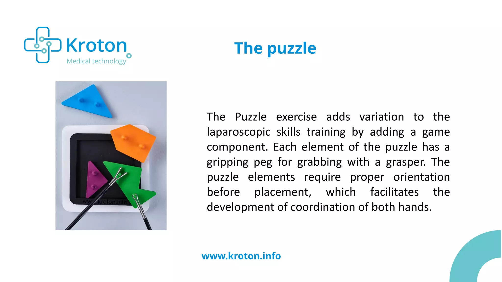 Training modules for laparoscopic trainer | PDF