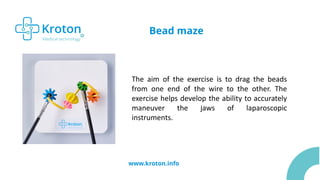 Training modules for laparoscopic trainer | PDF