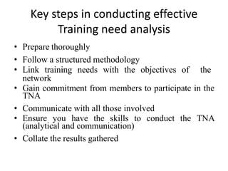 Training need analysis | PPTX | Business Administration | Business