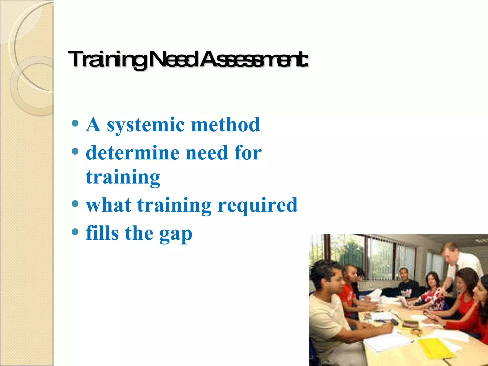 Training need assessment | PPT