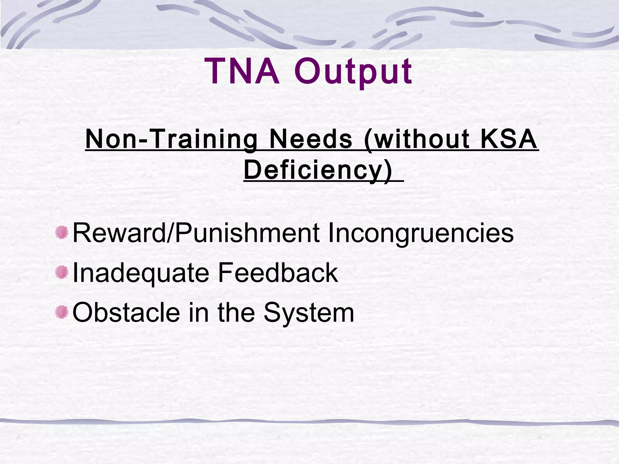 Training Needs Analysis | PPT