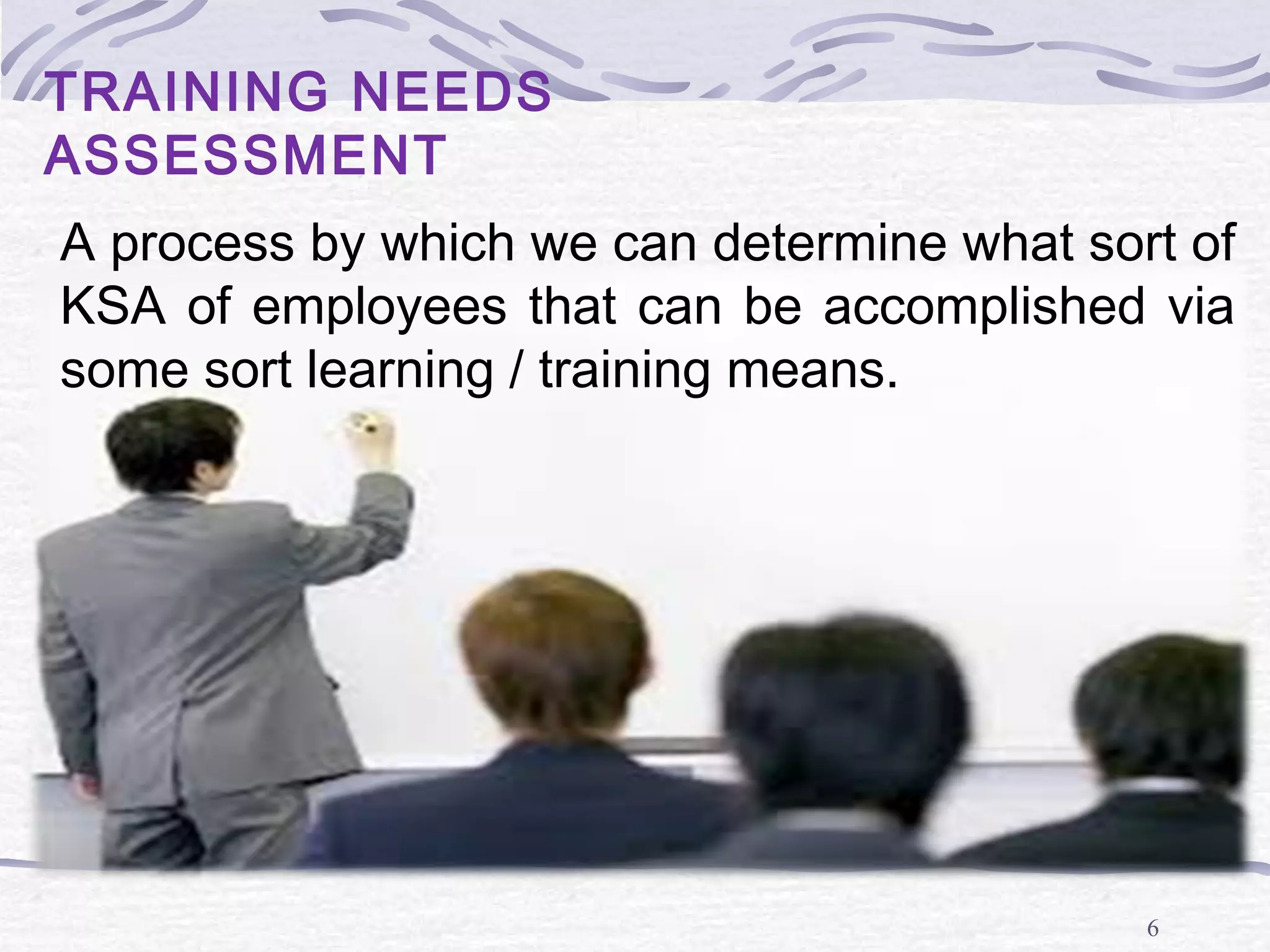 Training Needs Analysis | PPT
