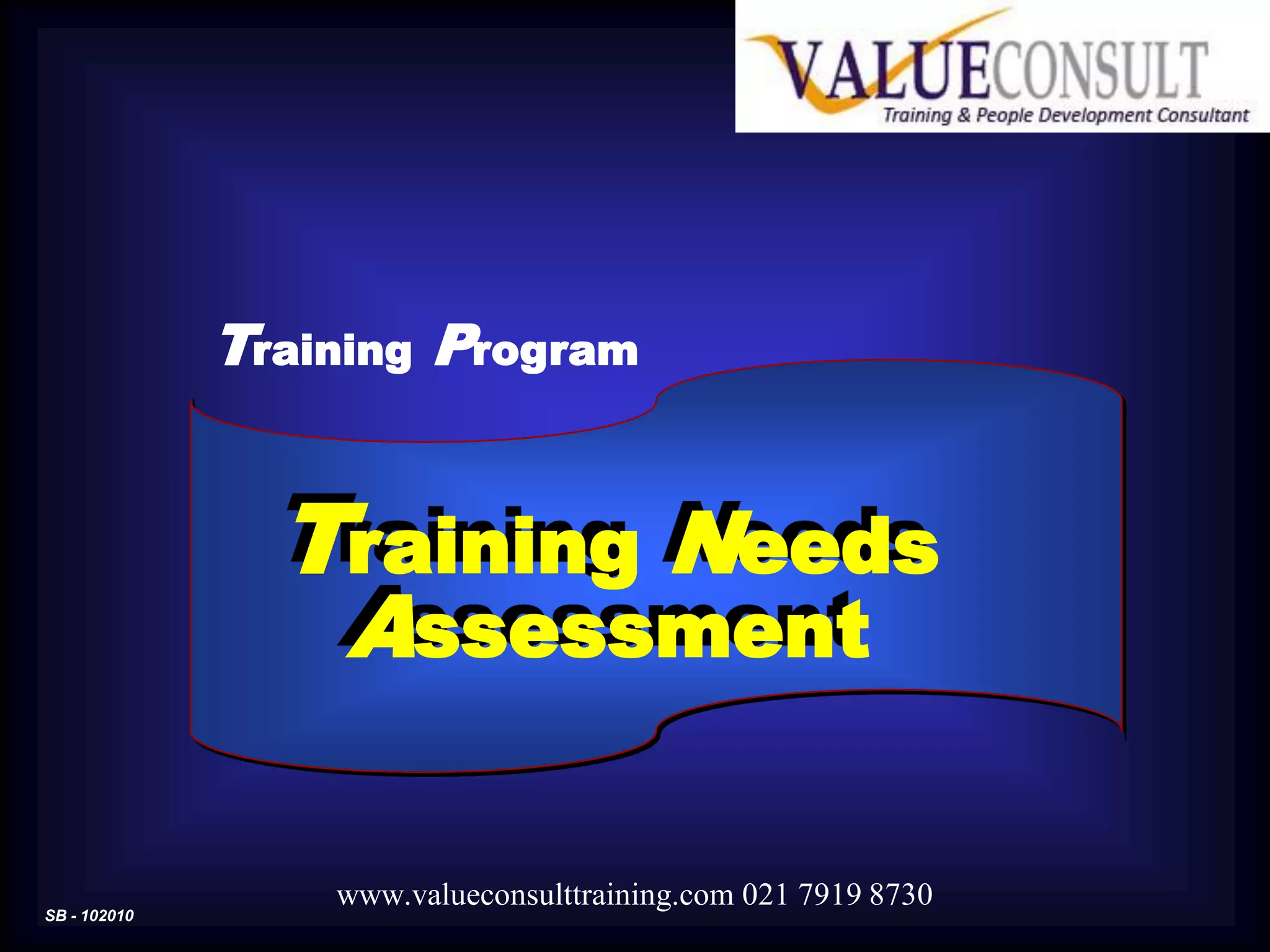 How to Identify Training Need (TNA) | PDF