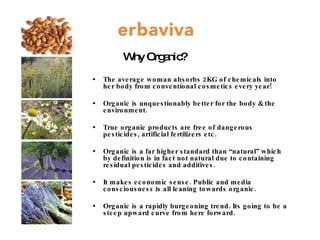 Erbaviva Training Notes | PPT