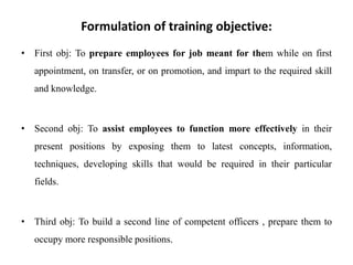 Training objective | PPTX