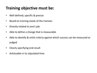 Training objective | PPTX
