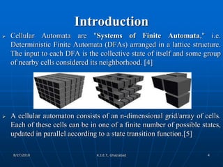 Training of cellular automata for image processing | PPT