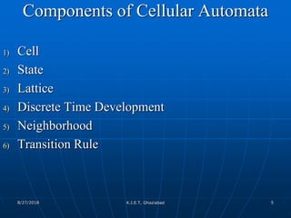 Training of cellular automata for image processing | PPT