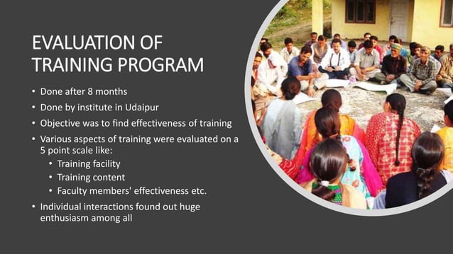 Training of gram panchayat | PPTX