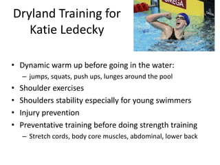 Dry Land Workouts For Young Swimmers