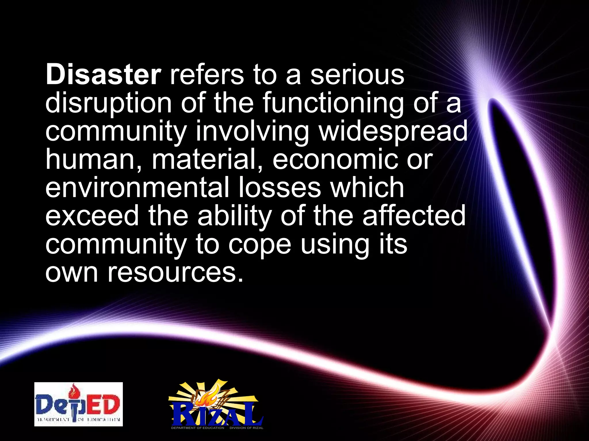 Disaster Risk reduction | PPT | Disasters